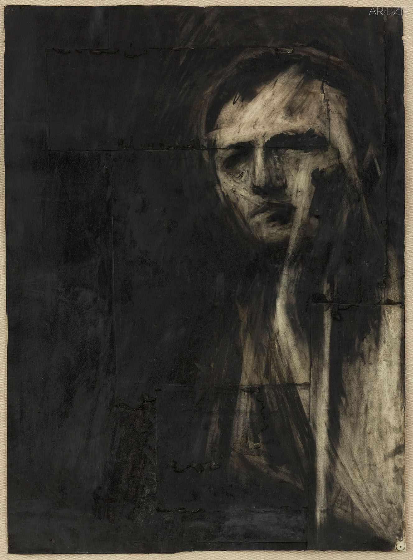Frank Auerbach: The Charcoal Heads 弗蘭克·奧爾巴赫：炭筆頭像 - ART.ZIP